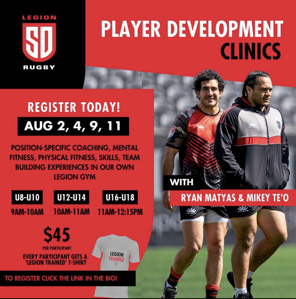 California Legion | Player Development Clinics with Ryan Matyas and…