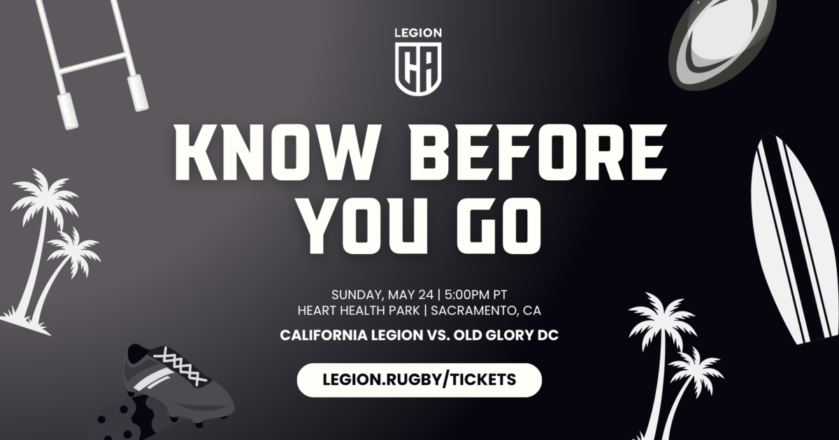 California Legion | Know Before You Go: Round Nine vs Old Glory DC