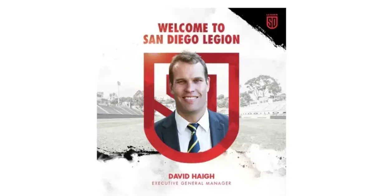 California Legion | SAN DIEGO LEGION ANNOUNCES NEW EXECUTIVE GENERAL…